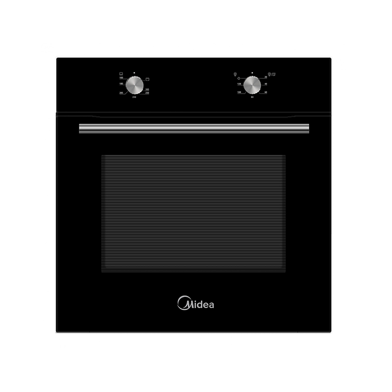 MIDEA GAS OVEN 60CM BLACK - Hajj Electronics