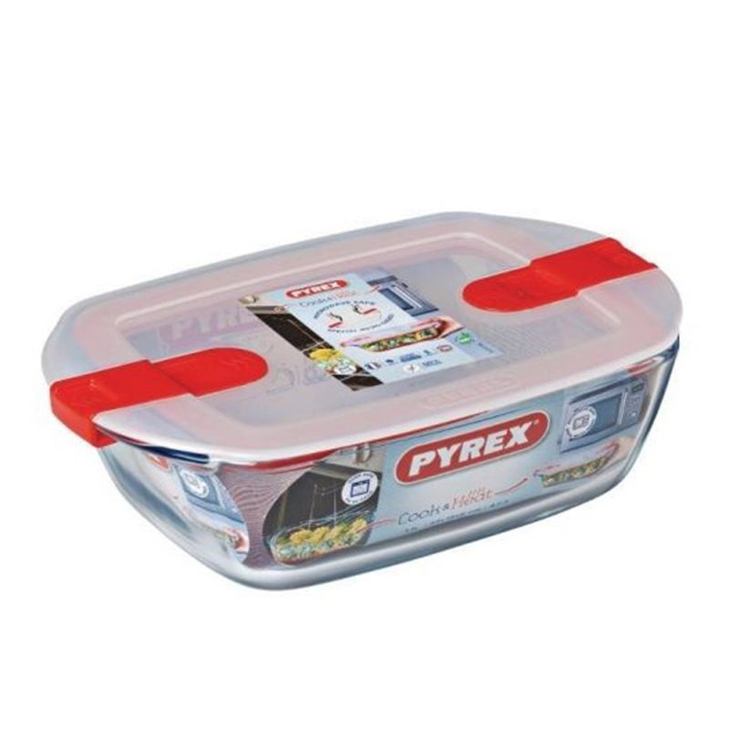 PYREX RECTANGULAR COOK & HEAT 23X15CM - Hajj Electronics