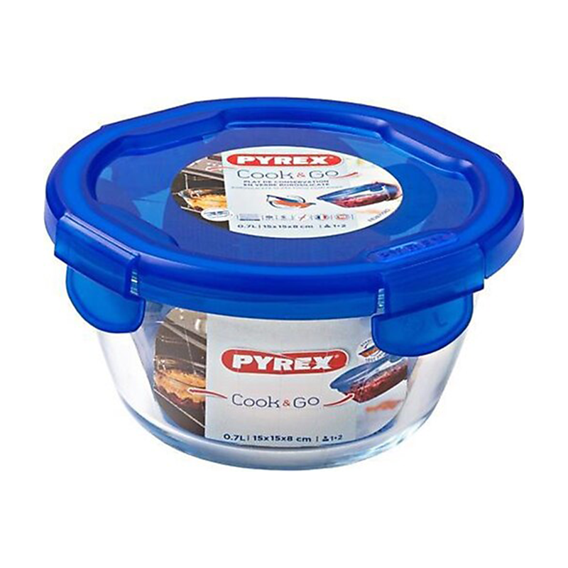 PYREX ROUND COOK & GO 15X15CM - Hajj Electronics