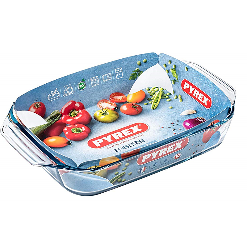 PYREX RECTANGULAR ROASTER 27x17CM - Hajj Electronics