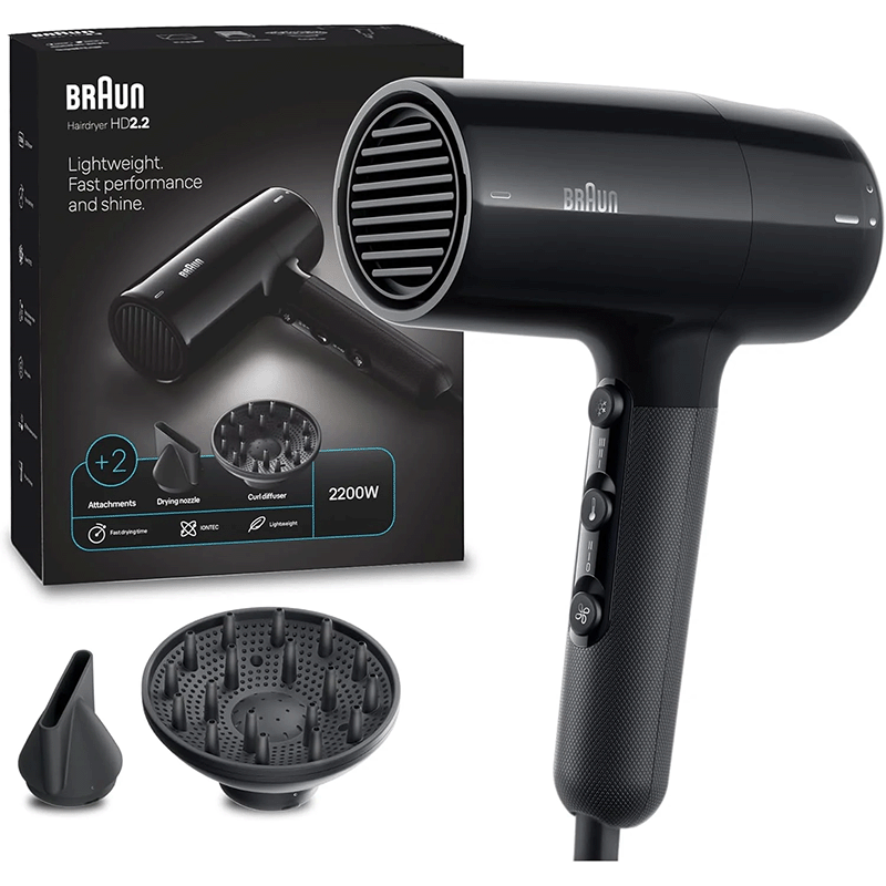 BRAUN HAIR DRYER 2200W HD2.2 - Hajj Electronics
