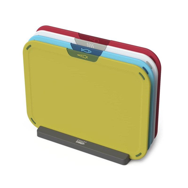 JOSEPH JOSEPH 4-PIECE COLOR CODED CUTTING BOARD - Hajj Electronics