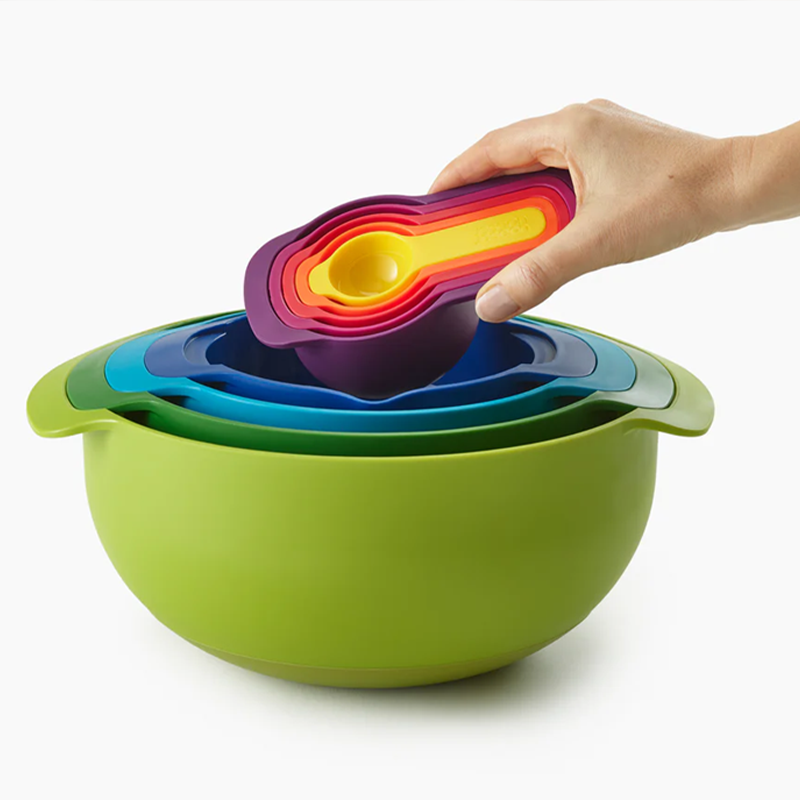 JOSEPH JOSEPH NEST 9 PLUS BOWL SET MULTICOLOR - Hajj Electronics